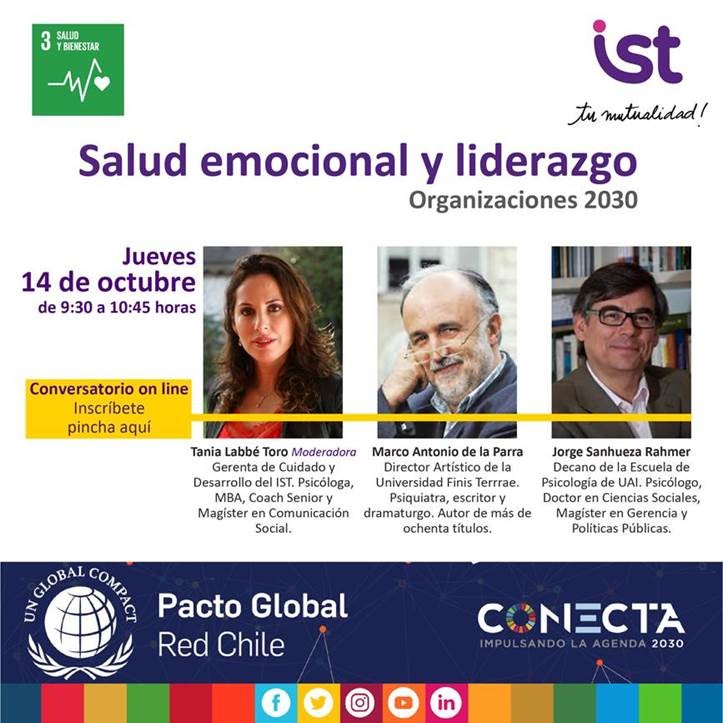 Conversatorio Ods 3 Salud Emocional Y Liderazgo Pacto Global Onu